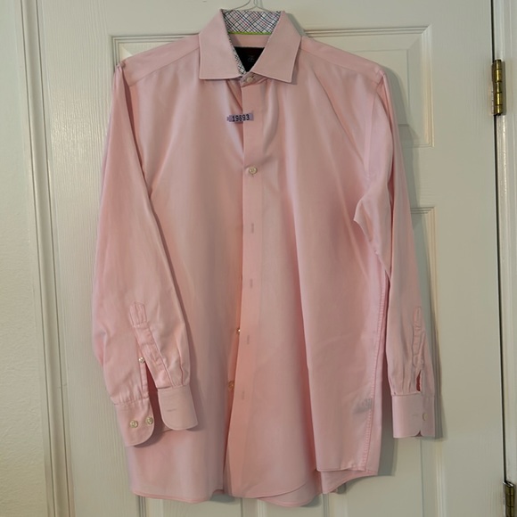 tattersall london | Shirts | Mens Tattersall London Long Sleeve Pink ...